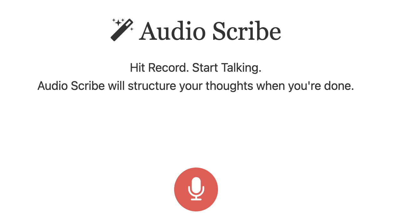 Launching Audio Scribe: Your Personal AI Writing Assistant